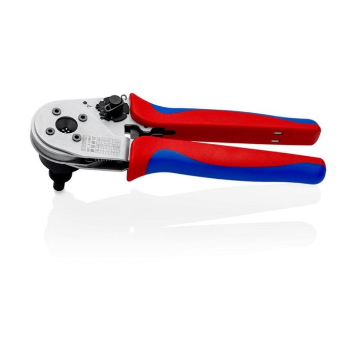 Knipex 97 52 67 Dt Four Mandrel Crimping Pliers For Dt Contacts 230 mm Mastertrade Supplies